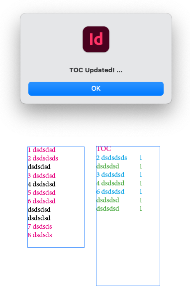 Is there a way to filter a TOC? - Adobe Product Community - 13980176