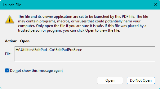Solved: This file is set to be launched by the PDF File. T... - Adobe ...