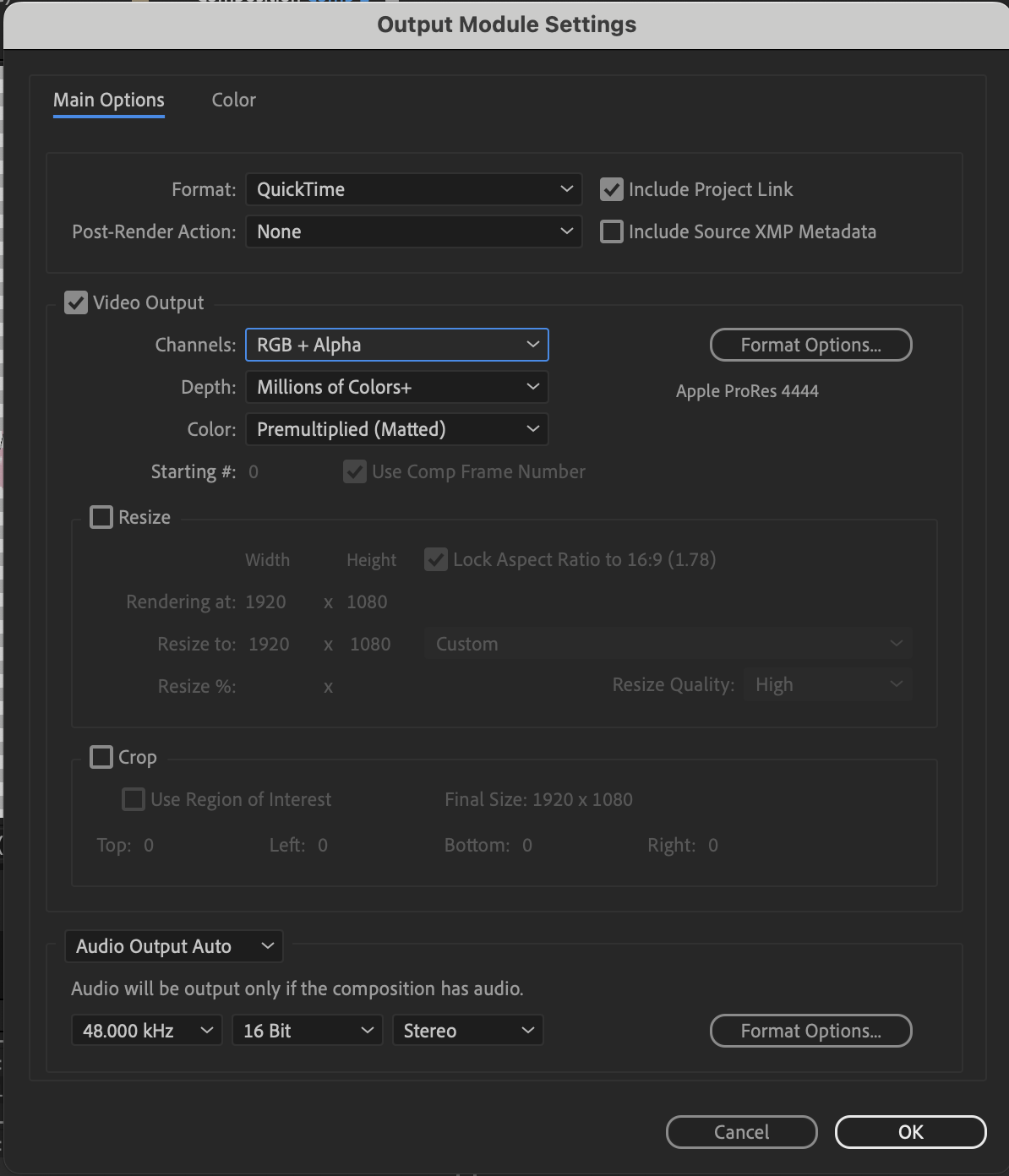 tryng to make transparant background for quicktime... - Adobe Product ...