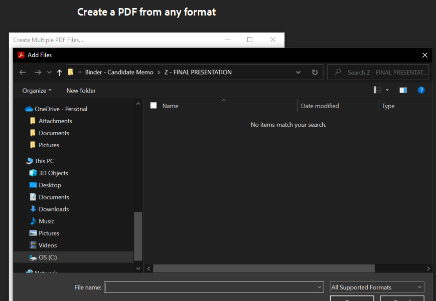 Error with Create Multiple PDF files - Adobe Product Community - 11307103