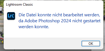 P: Lightroom Classic>Edit in PS: Long Delay+Errone... - Page 23 - Adobe ...