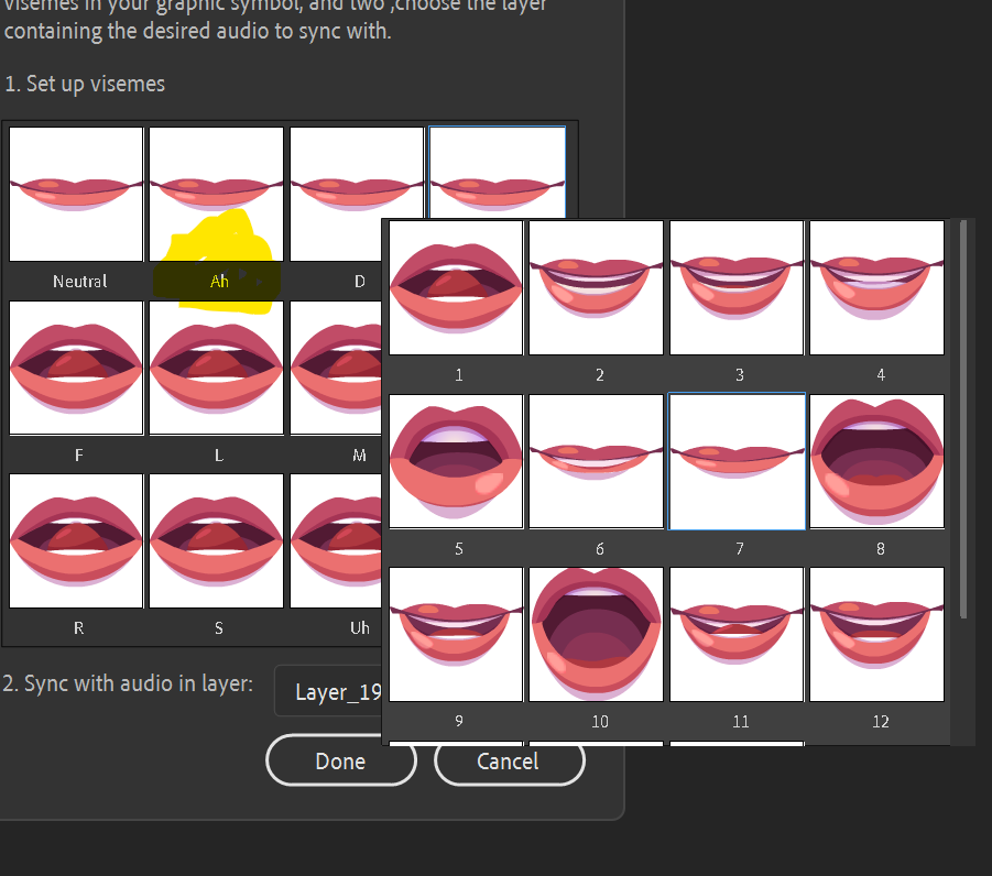 Solved: Why are template Mouth Rigs not matched to the 12 ... - Adobe ...