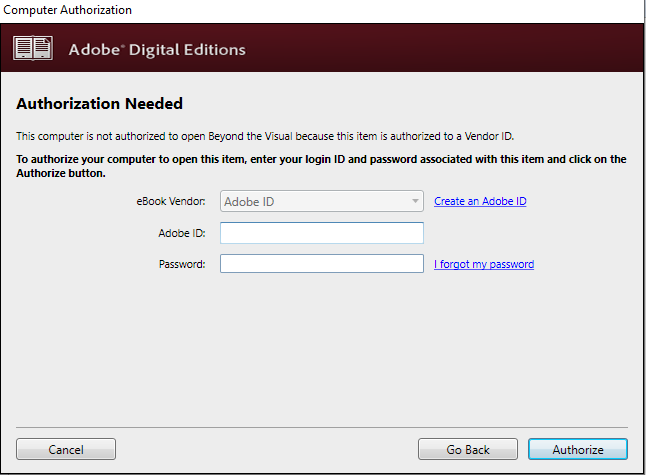 I cannot download a book through my Adobe ID - Adobe Support Community ...