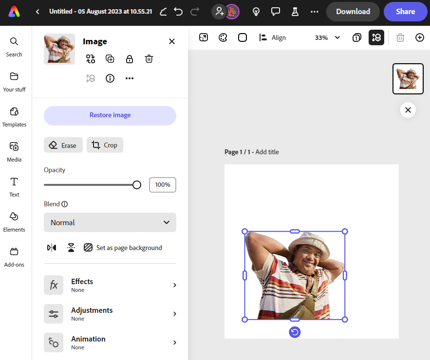 remove background is greyed - Adobe Support Community - 13987195