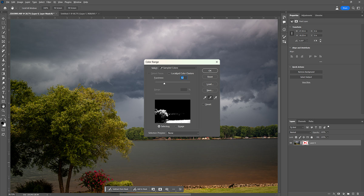 Solved: How to restore back erased areas using the eraser - Adobe ...