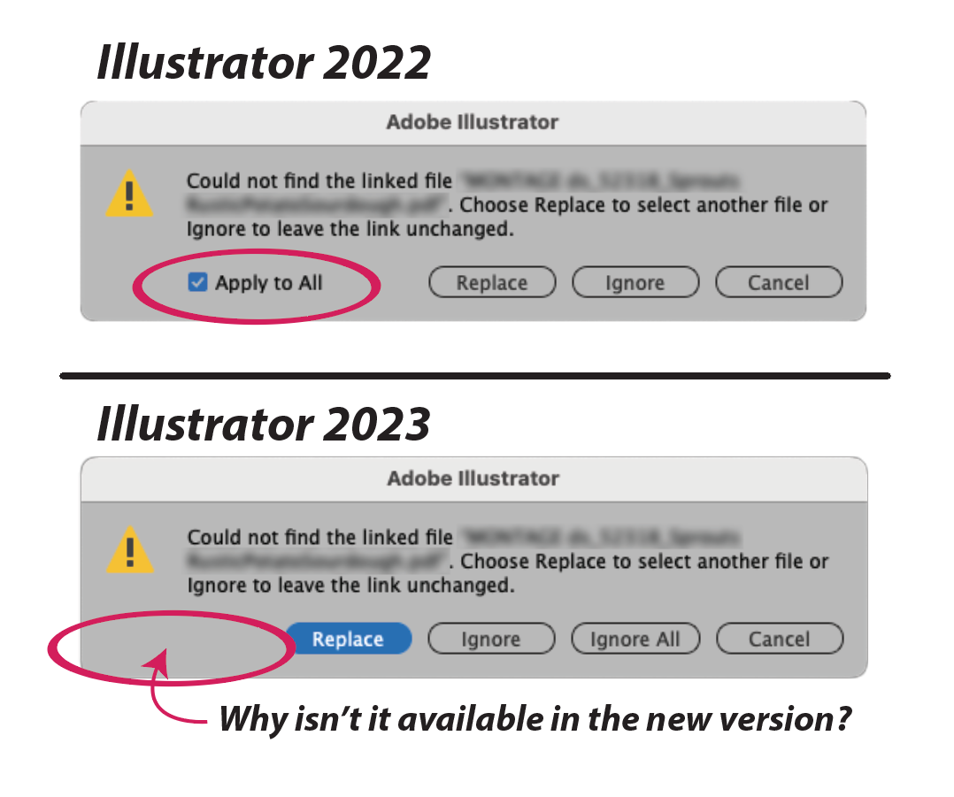 Solved: How to "apply to all" replace a picture that appea... - Adobe ...