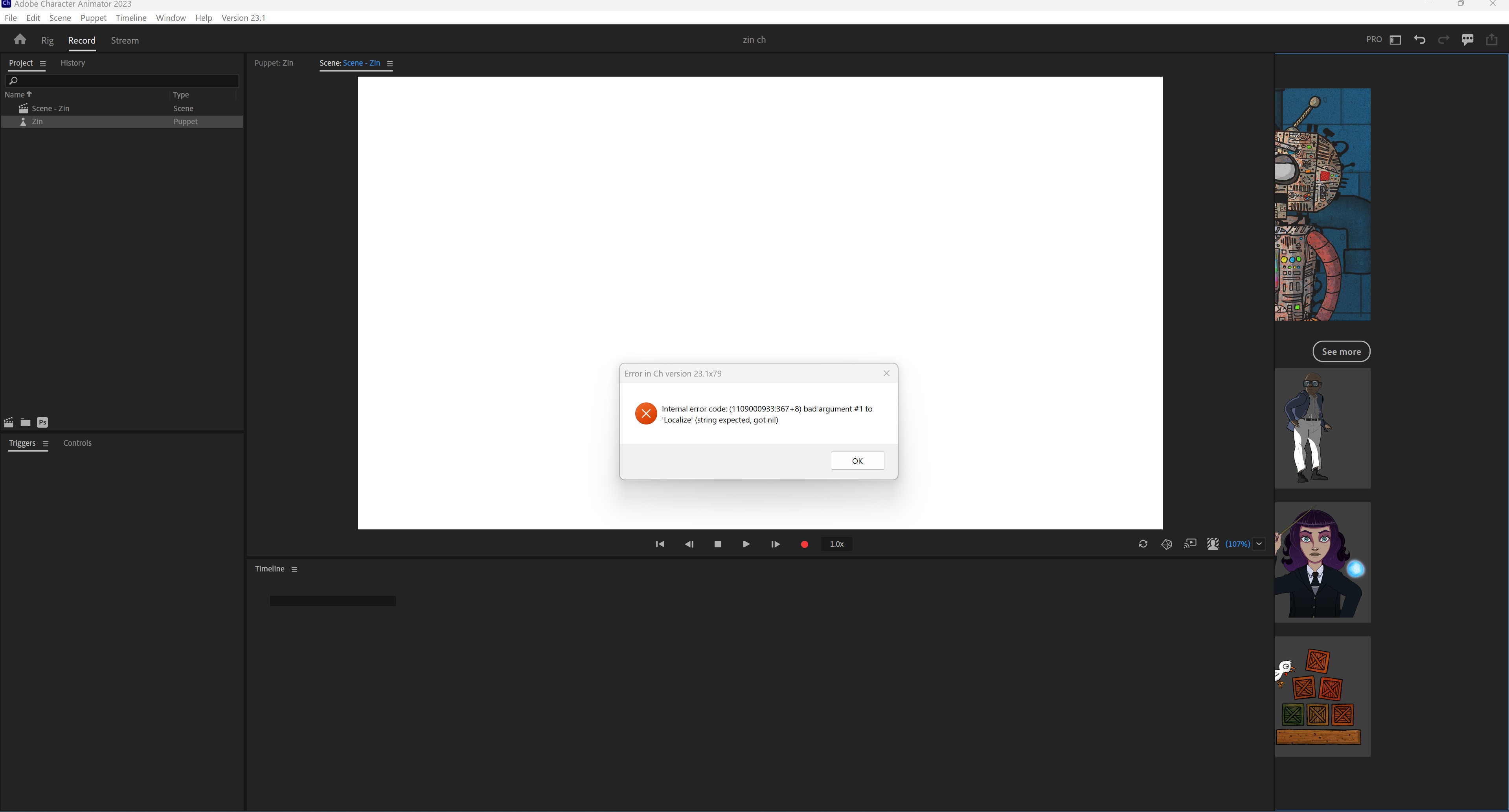 Internal Error Code Bad Argument To Localized St Adobe Community 13997127 