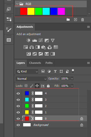 Solved: How to create a separate layer in an image for eac... - Adobe ...