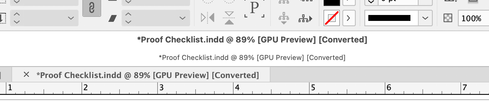 Why does InDesign show a double title bar? - Adobe Community - 14002626