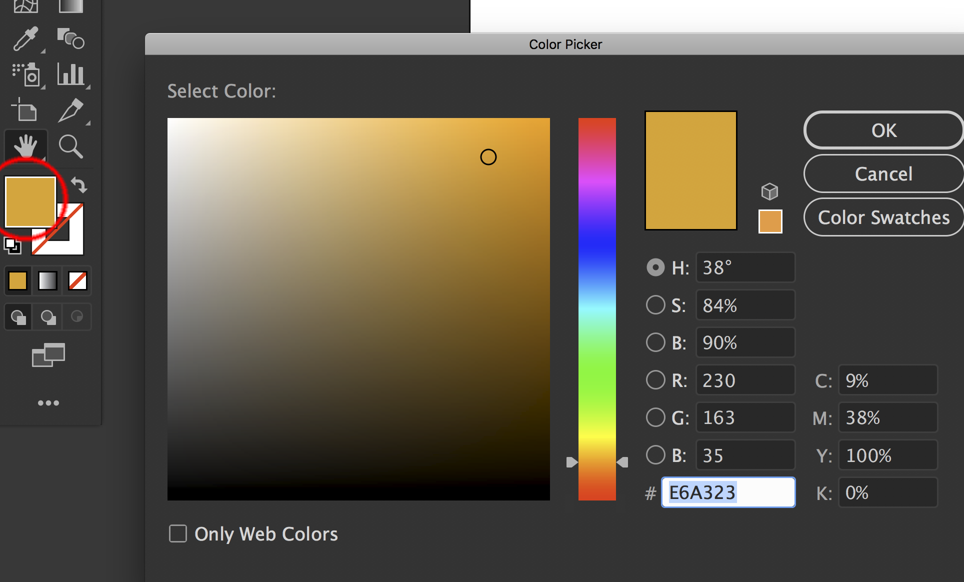 Solved: Does anyone know how to change color palette/panel... - Adobe ...