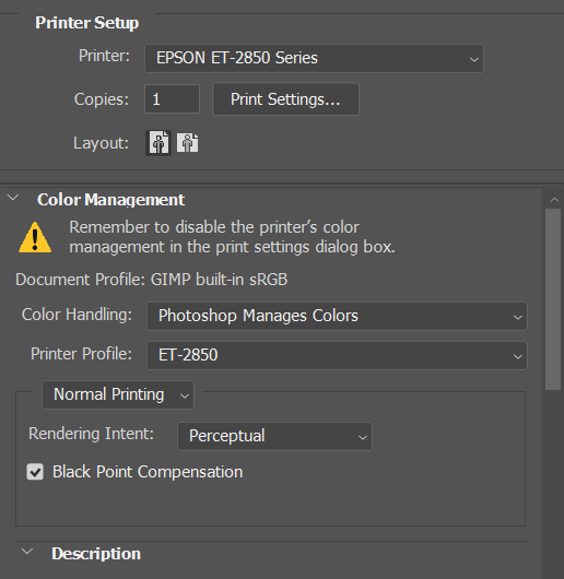 Photoshop printing background color on all prints ... - Adobe Product ...