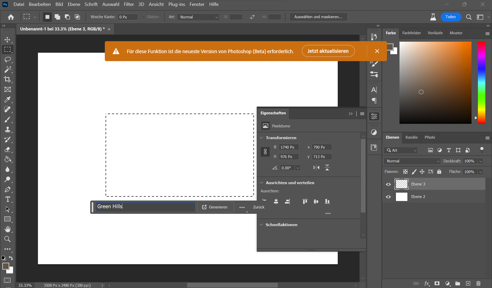 Solved: Generative Fill - not working in v 24.7? - Page 5 - Adobe ...