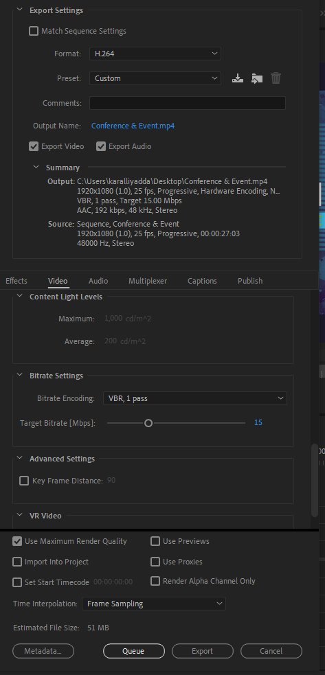 Adobe Premiere Pro Export - Adobe Community - 14008785