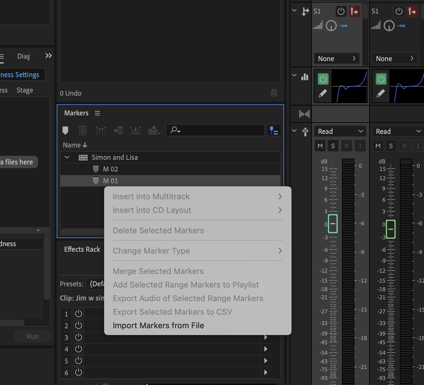 Audition does not show markers in Markers Panel - Adobe Product ...