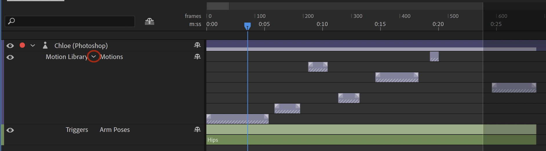 Cannot merge tracks from the motion library - Adobe Product Community ...