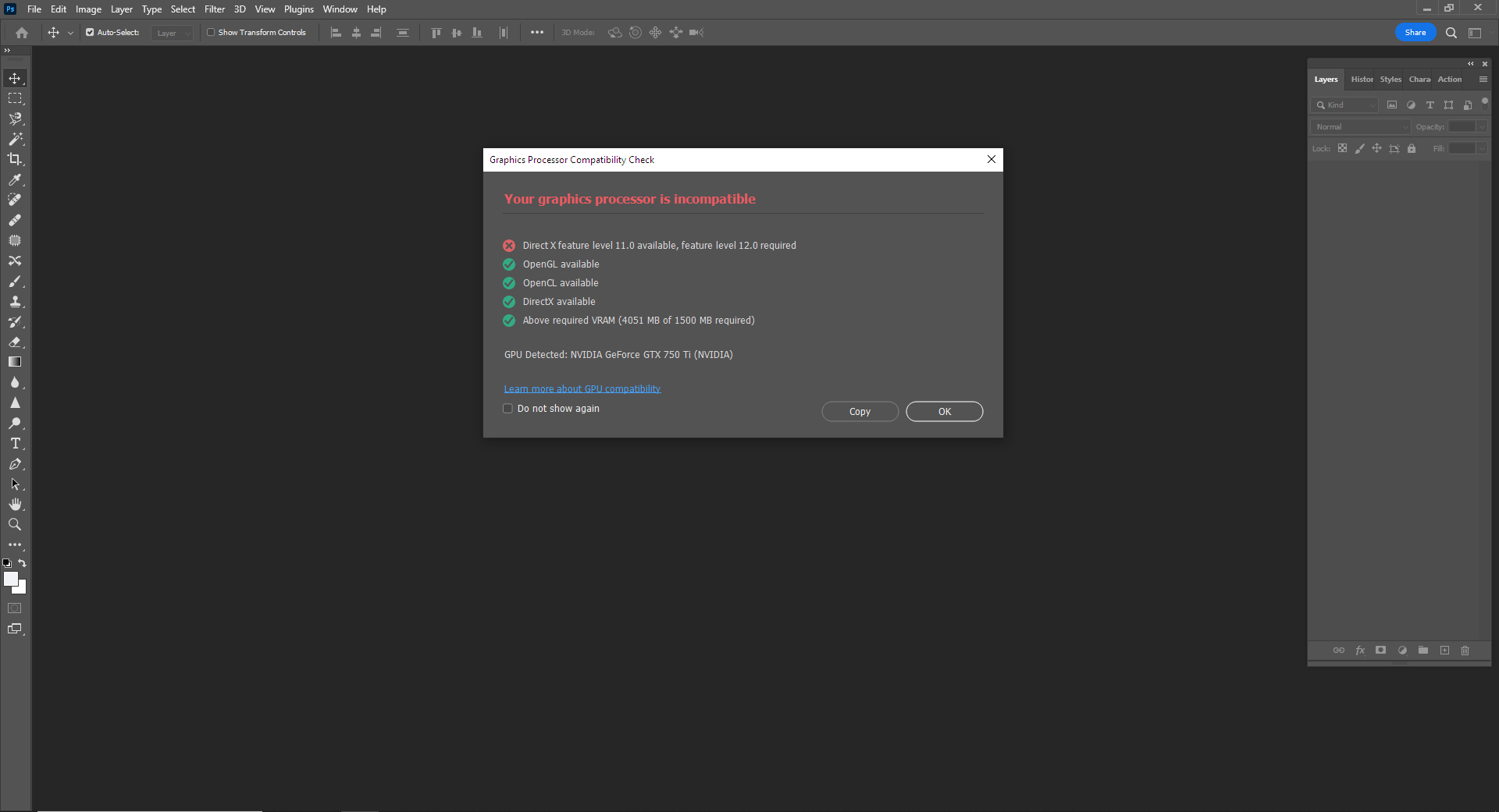 DirectX - Adobe Product Community - 14013946
