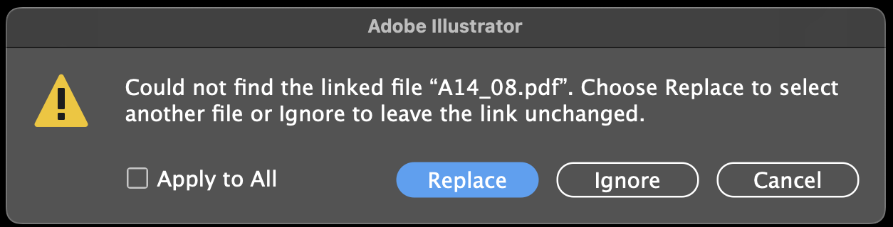 Apply To All Checkbox Missing In Illustrator Links Adobe Community 14018833