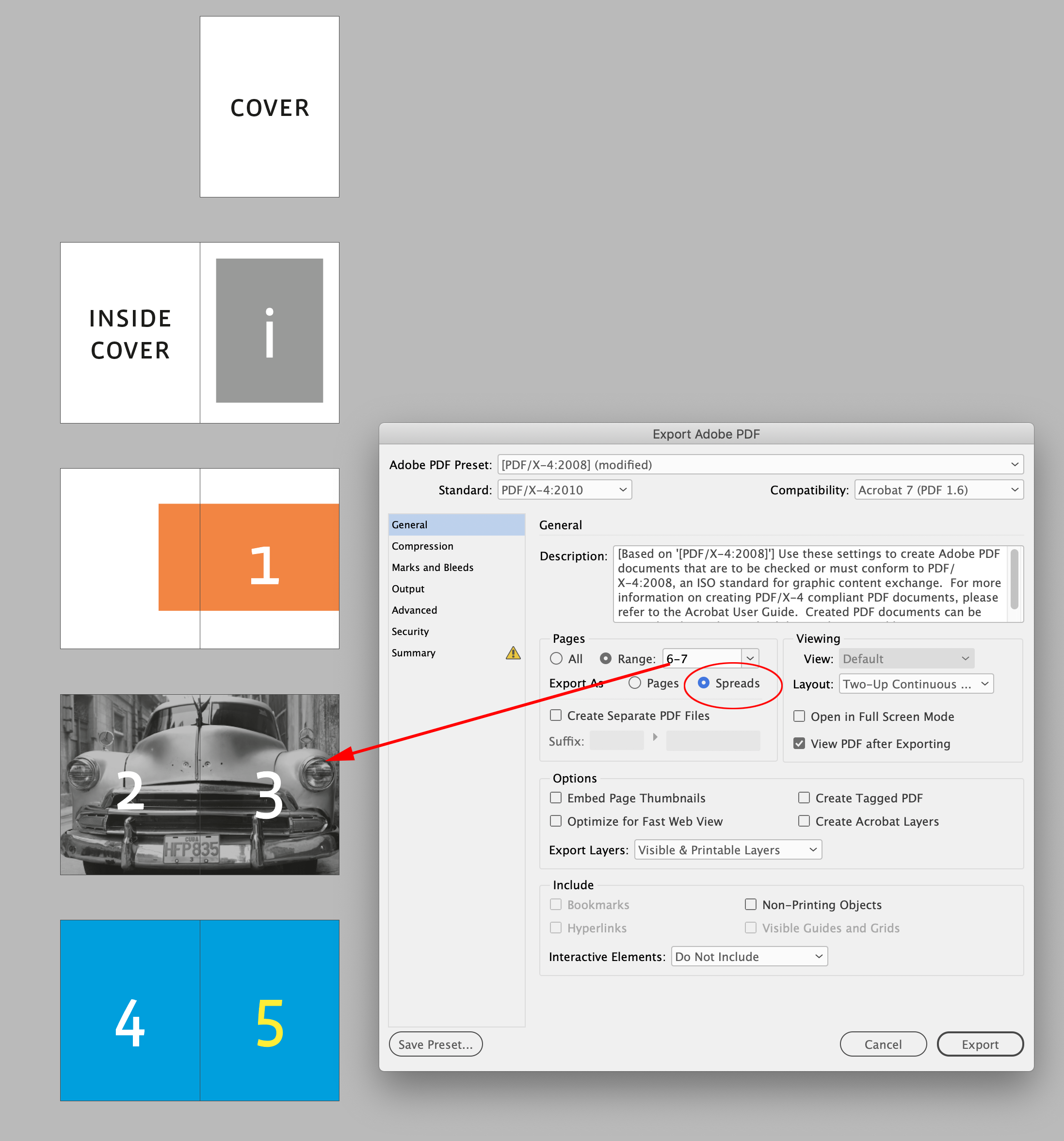 Solved: make facing pages one page for purposes of horizon... - Adobe ...