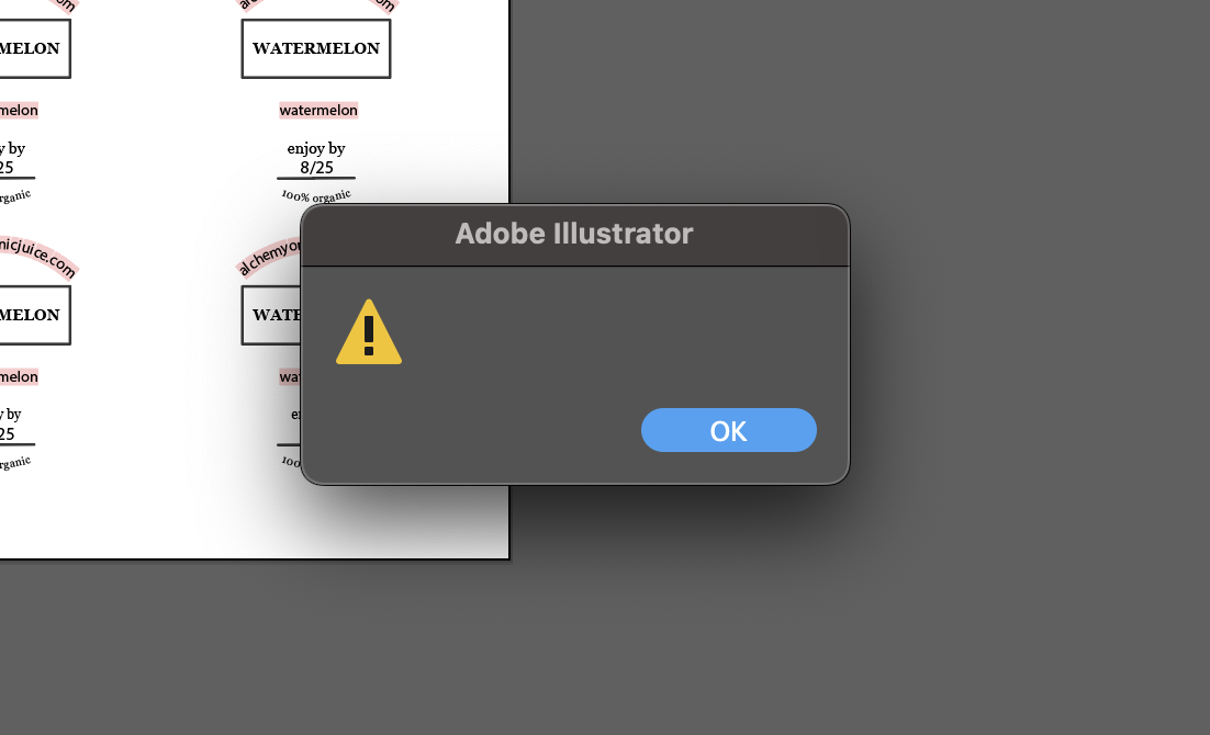 Blank Error Box When Trying To Run A Script In Ill Adobe Community