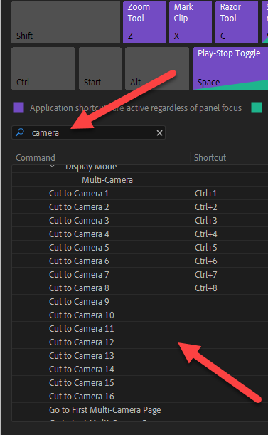Solved: Multi-Camera Hot Keys Not Working! - Adobe Product Community ...