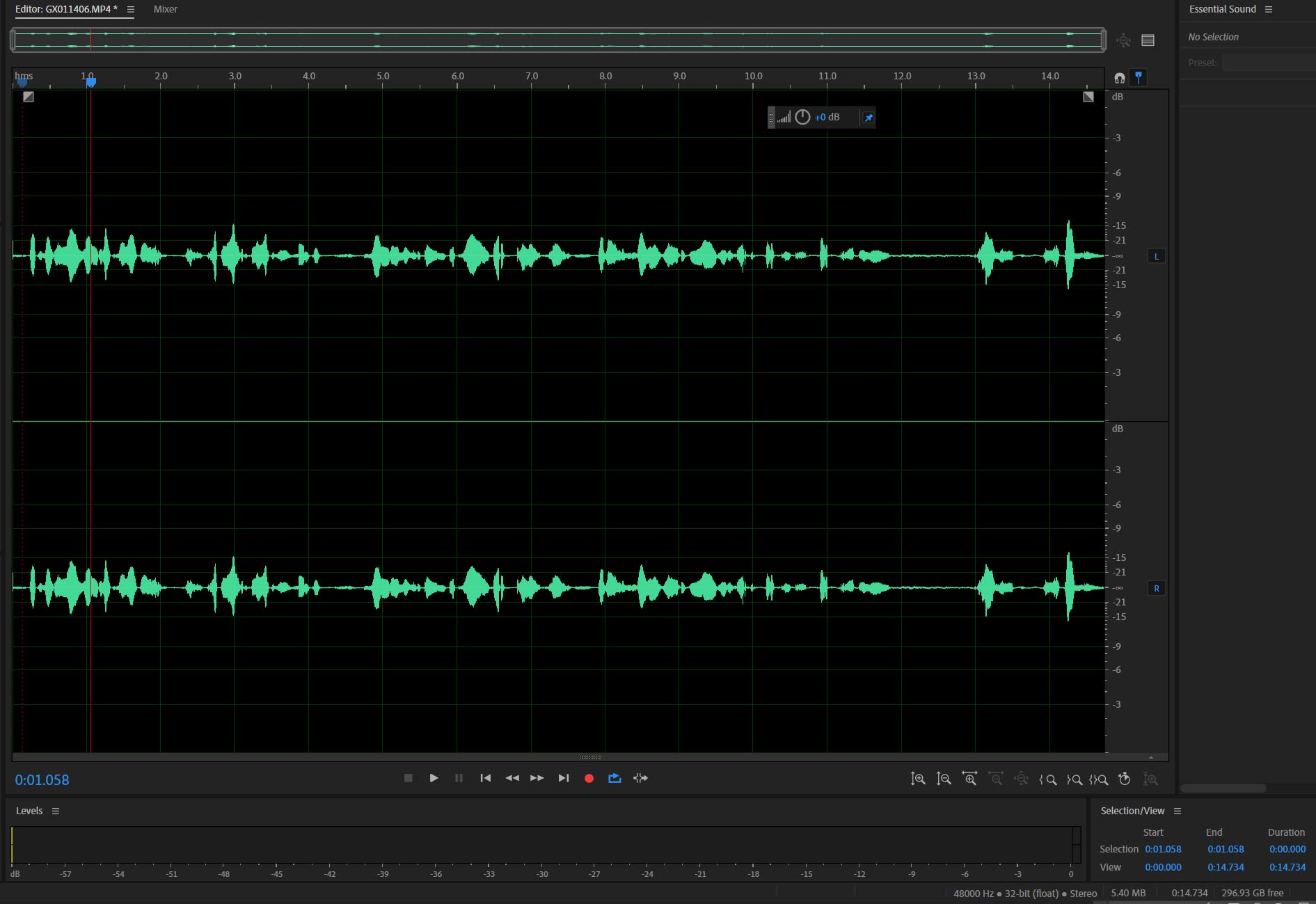 Solved: How to clean up waveform (NOT the audio but the vi... - Adobe ...
