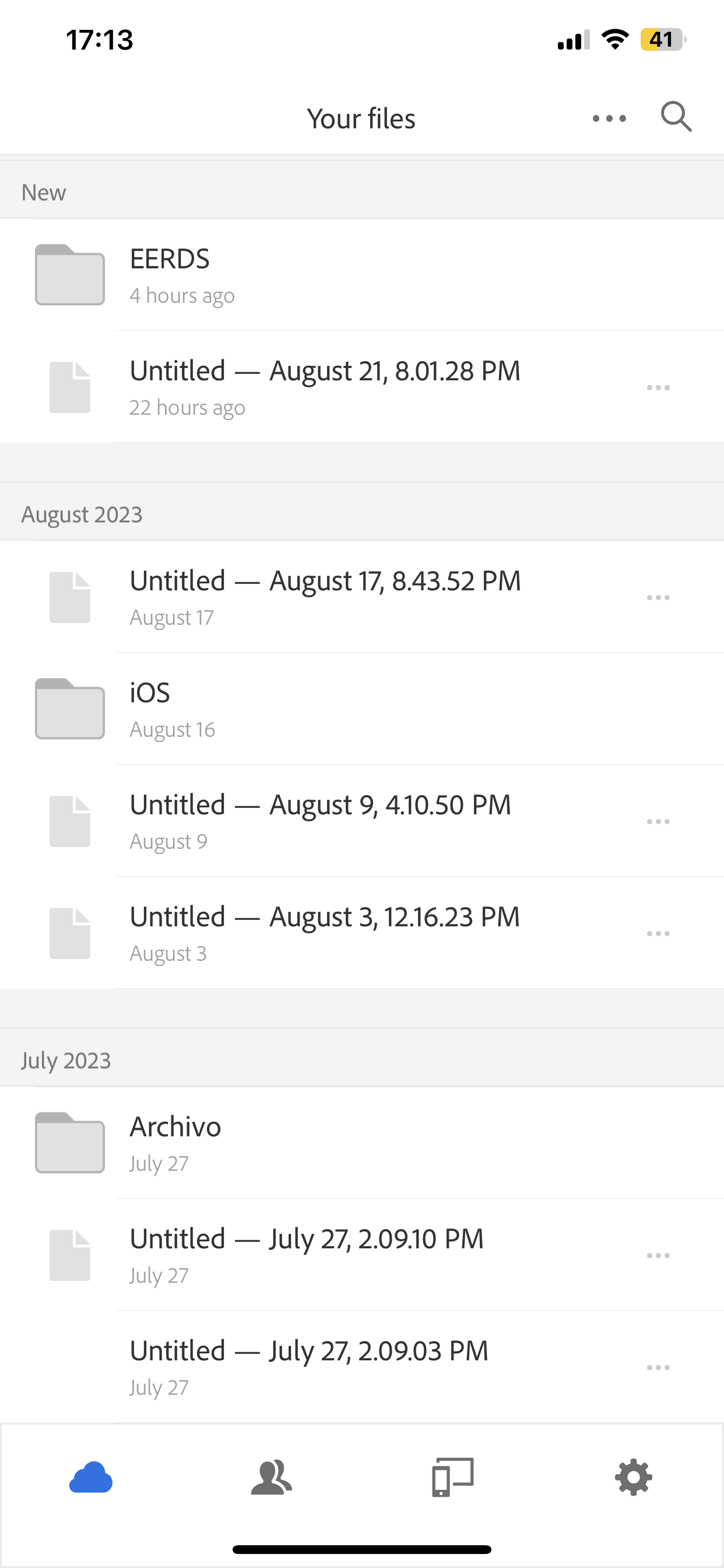 Untitled Files Stuck and Cannot Be Opened or Delet... - Adobe Product ...