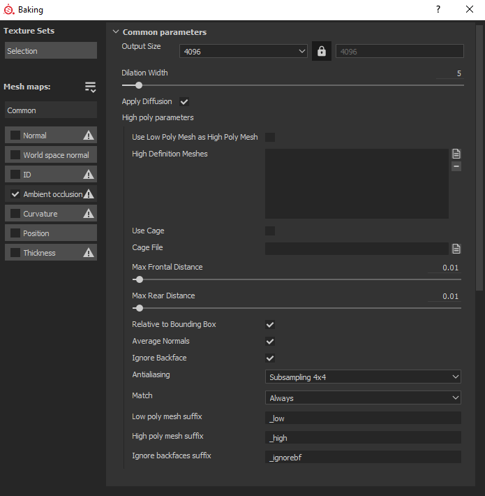 AO texture looks faceted - Adobe Community - 14036316