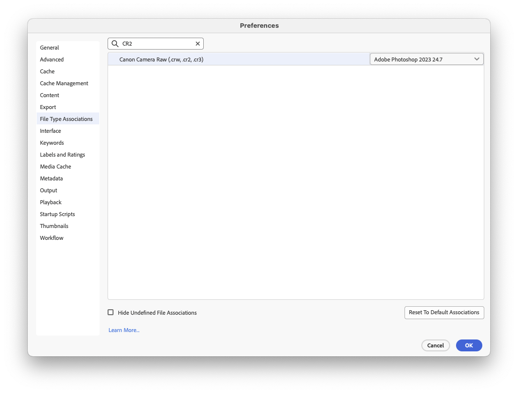 ACR opens in Beta and Actions are missing - Adobe Product Community ...
