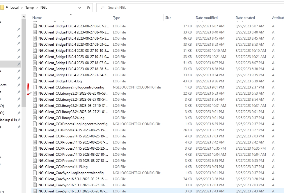 New User Windows 10 - lots of NGL Client temp file... - Adobe Product ...