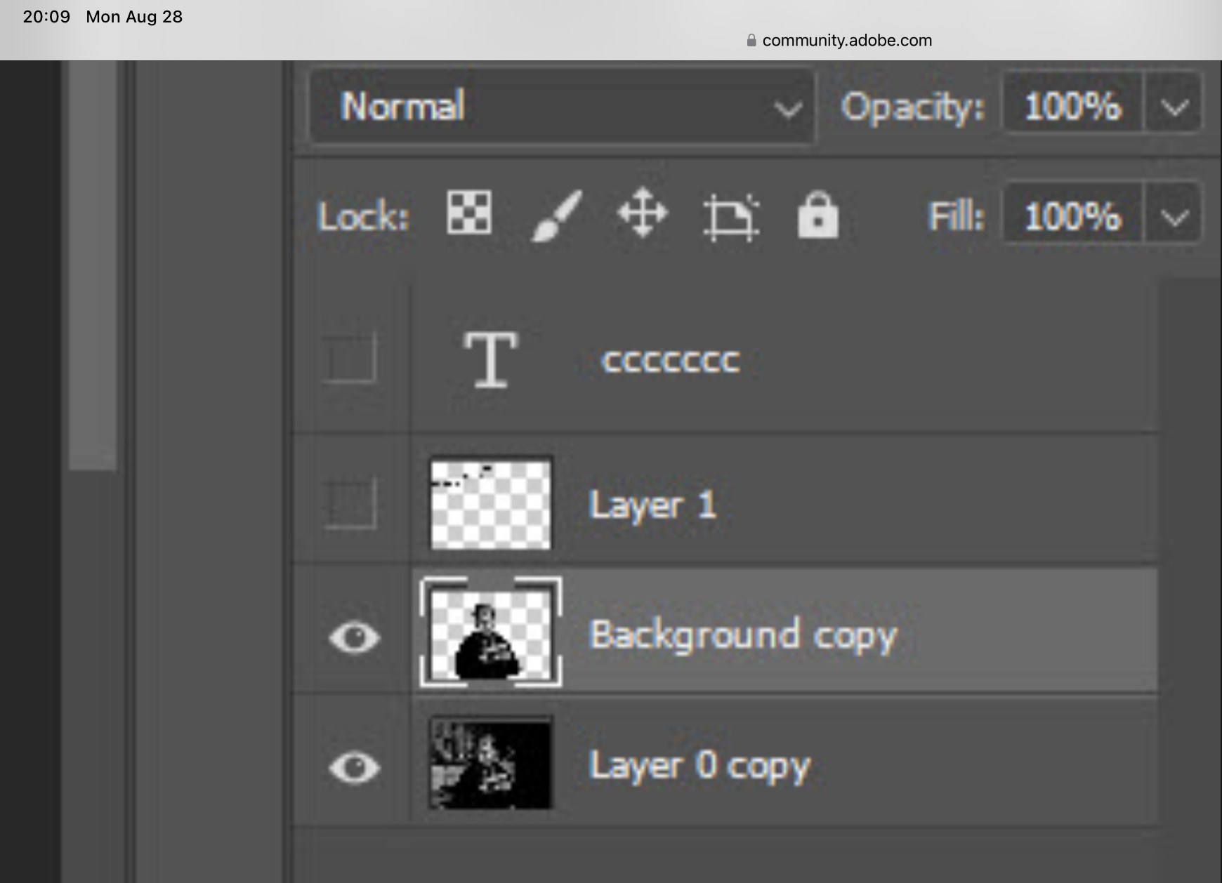 Solved: Photoshop Opacity not looking correct - Adobe Product Community ...