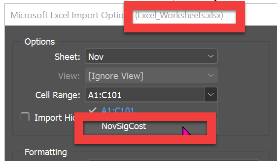 Cell range not showing - InDesign 2022 - Adobe Product Community - 12547795