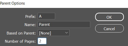 Solved: turn a single parent page into a spread? - Adobe Product ...