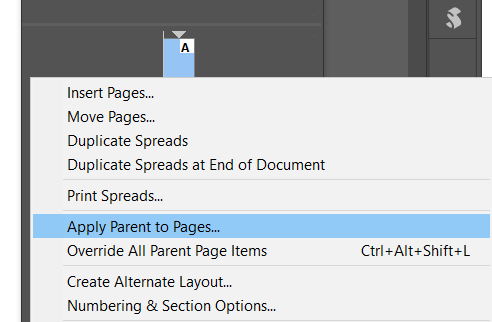 Solved: turn a single parent page into a spread? - Adobe Product ...