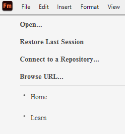 Framemaker version 17.0.2.431 Welcome Screen - Adobe Community - 14049525