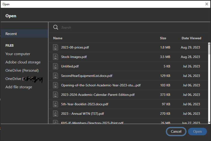 Adobe issues in One Drive - Adobe Product Community - 14054853