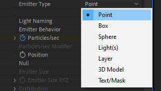 Trapcode Particular and grid emitter type - Adobe Community - 14057384