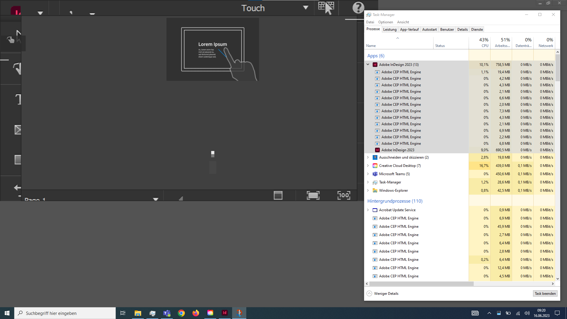 Solved: InDesign Stuck in "Touch" Workspace on First Launc... - Adobe ...