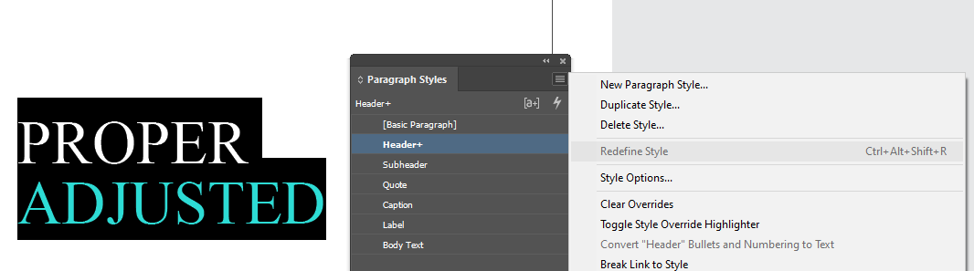 Solved: Can you redefine paragraph styles from a script? - Adobe ...