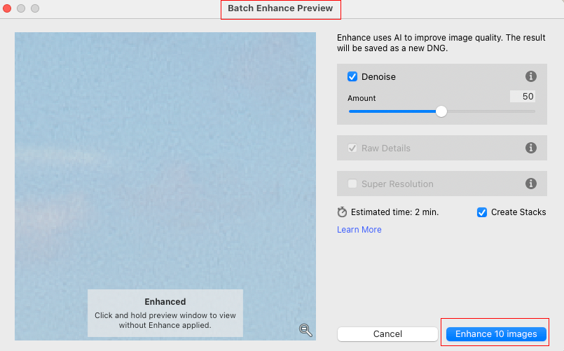 How to use the Denoise filter in Lightroom Classic... - Adobe Product Community - 13900452