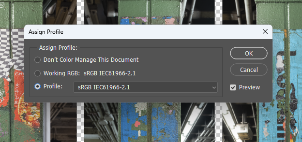 Solved: Filed is "Untagged RGB ;" should I Assign Profile? - Adobe ...