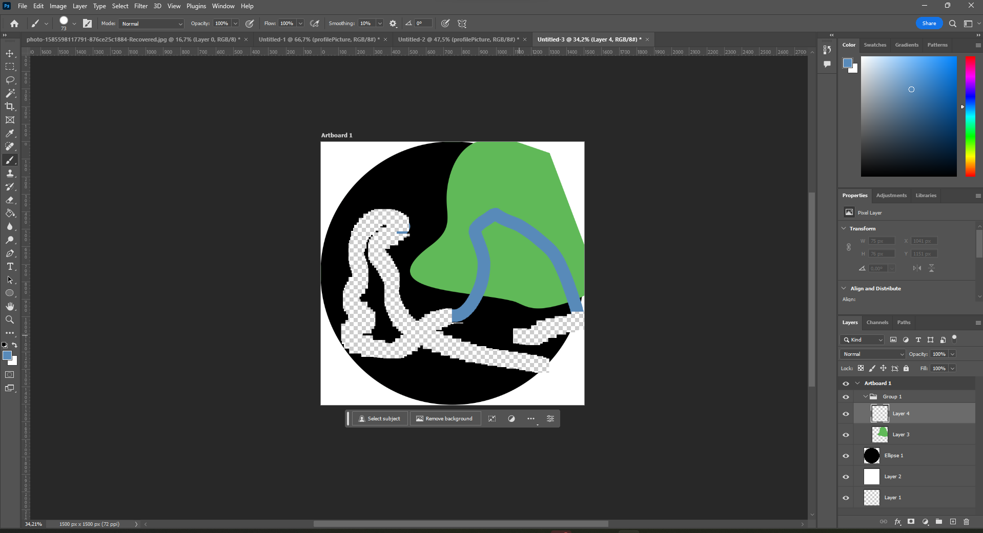 Checkered pattern when drawing or erasing - Adobe Community - 14078122