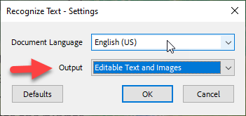OCR with 'editable text and images' degrades the i... - Adobe Product ...