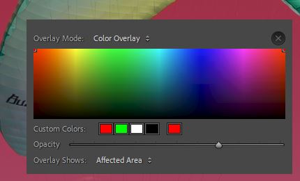 Solved: Can't bring overlay color palette in mask - Adobe Product ...