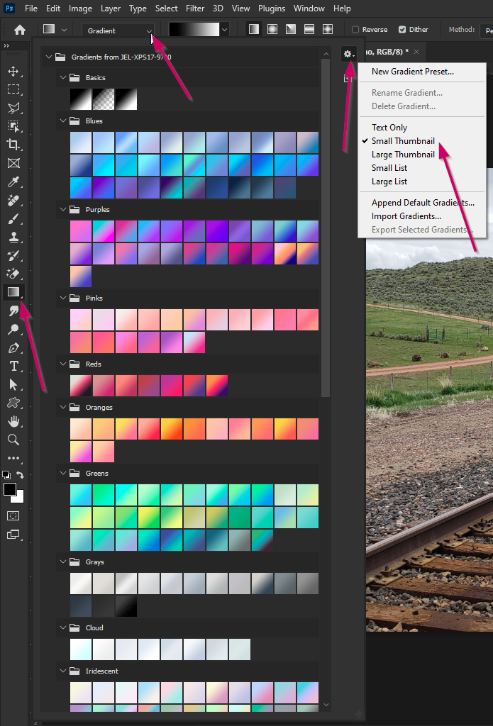 PLease help a beginner with gradients and brush st... - Adobe Product ...