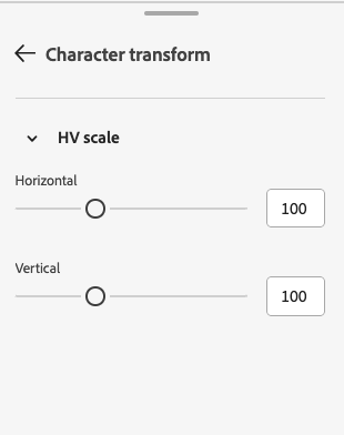 Icon for vertical and horizontal font scaling is i... - Adobe Community ...