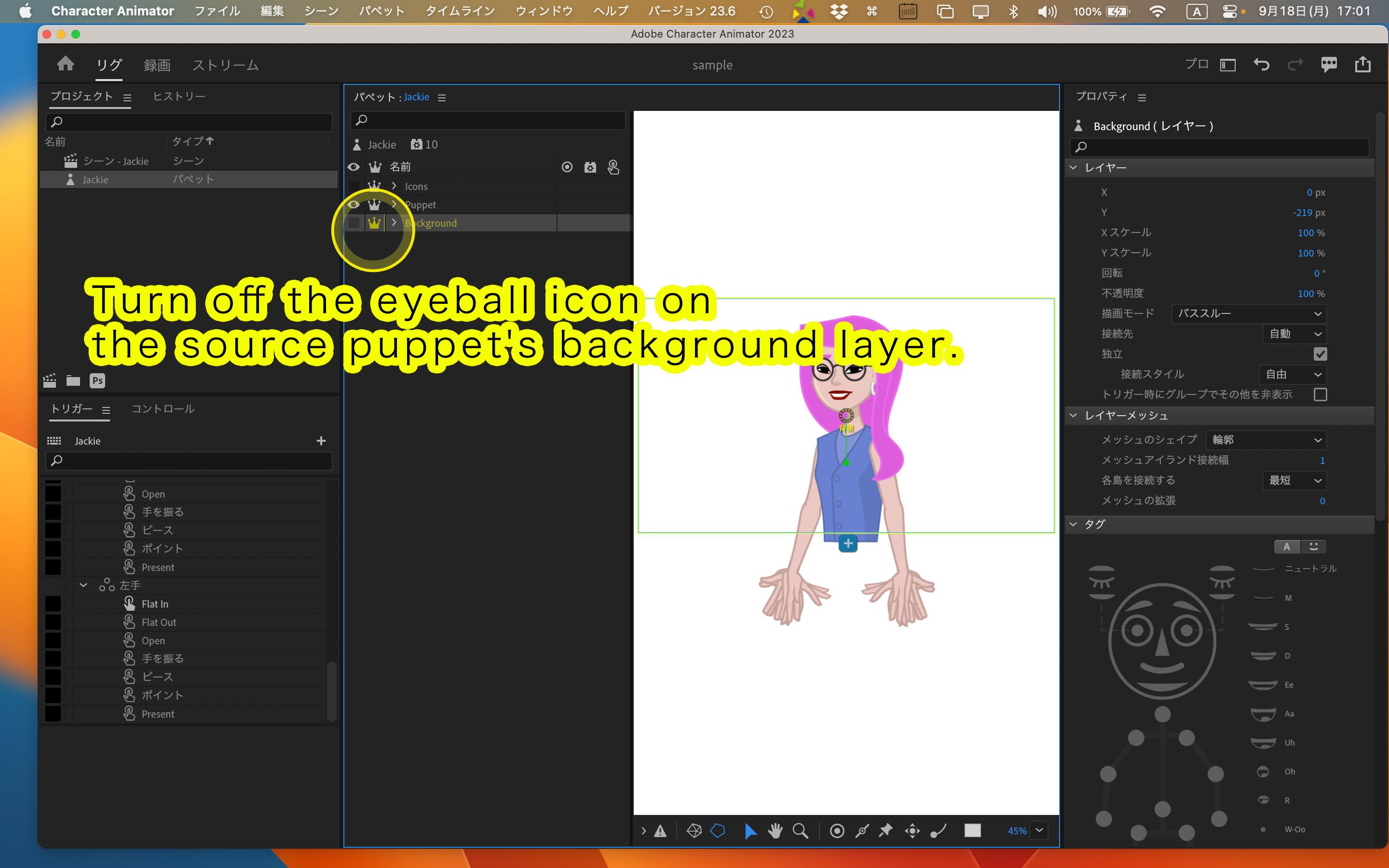 Jacket puppet background - Adobe Community - 14092499