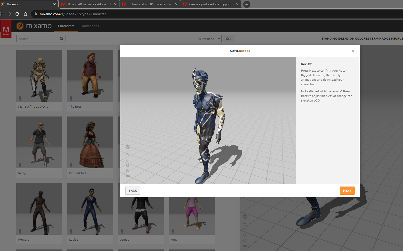 Solved: mixamo mixing colors - Adobe Product Community - 14094220