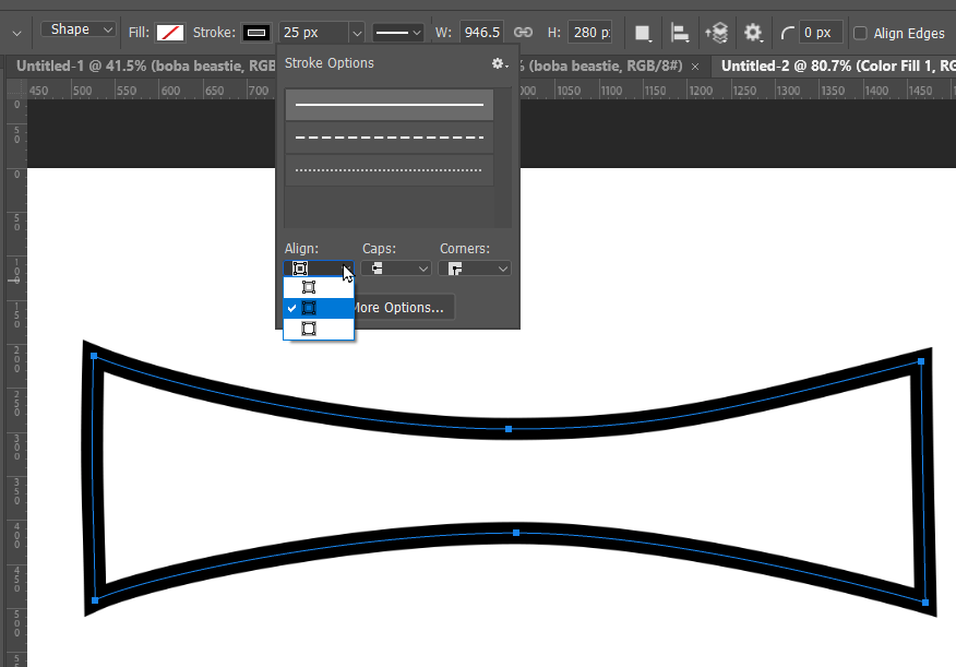Merging straight and curved lines with pen tool - Adobe Product Community - 14094723