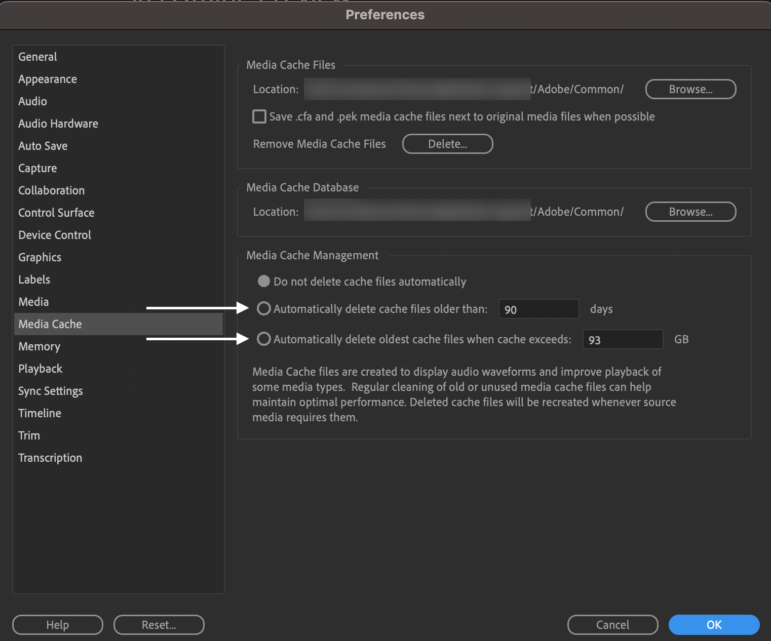Solved: managing the Media cache folder and Scratch Disks ... - Adobe ...
