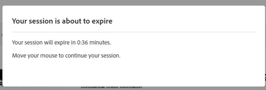 Solved: Adobe sign url getting session timeout error if ur... - Adobe ...